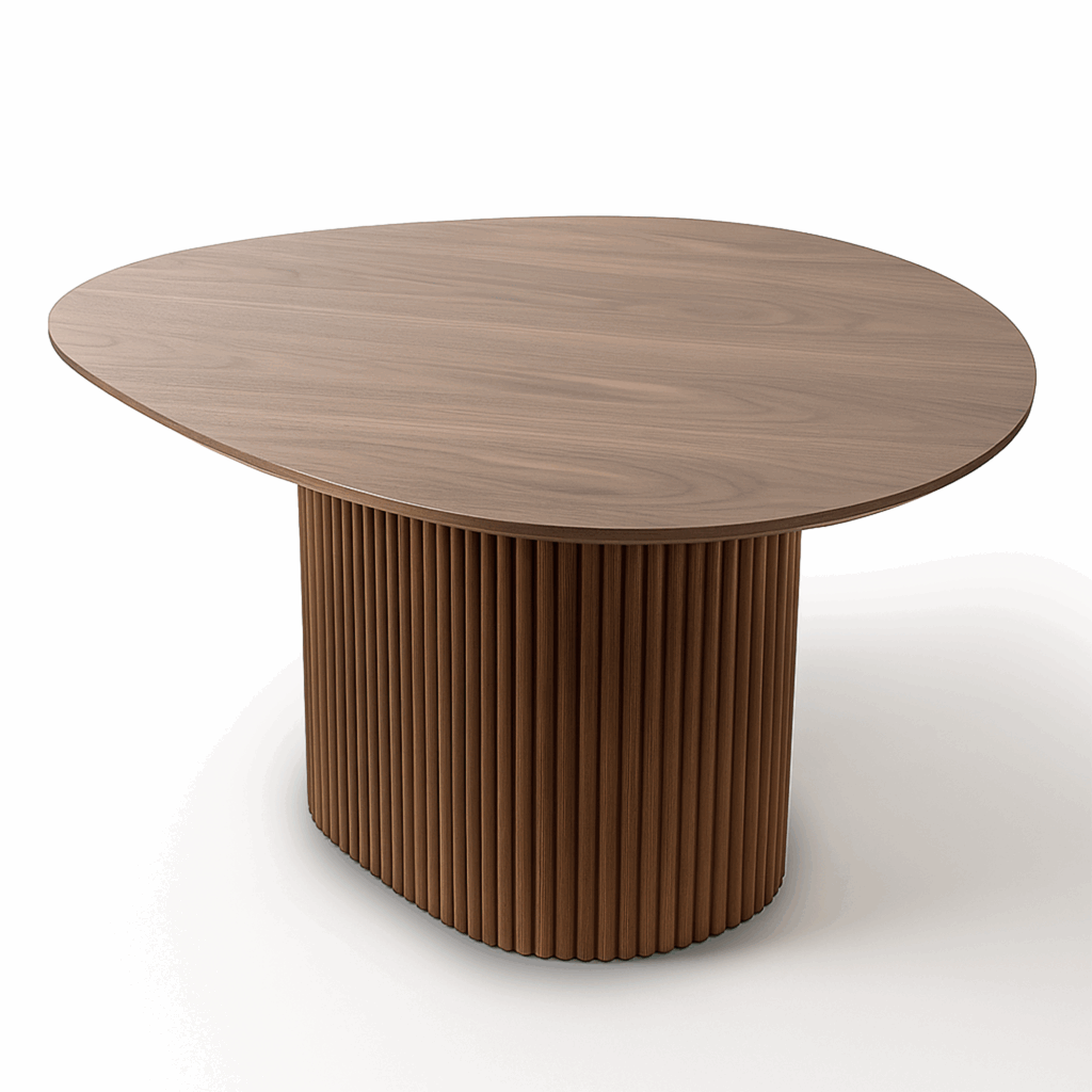 ANITA WALNUT VENEER END TABLE - Mobler